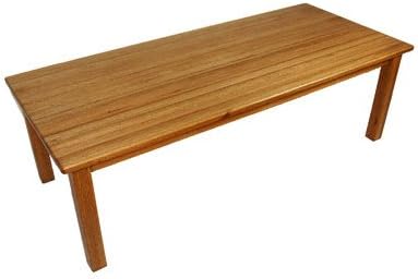 Amazon.com: Lumberjack Dining Table Finish: Mocha Brown : Home & Kitchen
