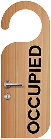 ASHVAH Occupied Door Hanger/DND Sign, Do not Disturb Door Knob Hanger ...