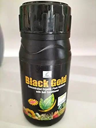 A golden plant power - Black gold with contents of humic and nutrient ...