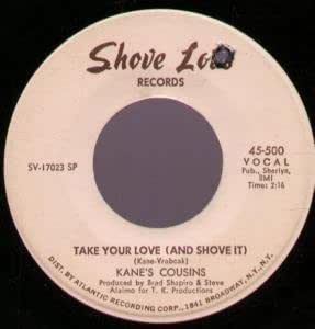 Amazon.com: TAKE YOUR LOVE 7" (45) US SHOVE LOVE 0 B/W SUPPORT YOUR ...