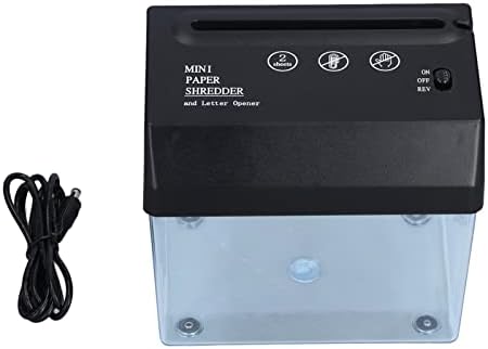 Mini Paper Shredder Small Knife USB Metal Paper Cutter A6 Electric ...