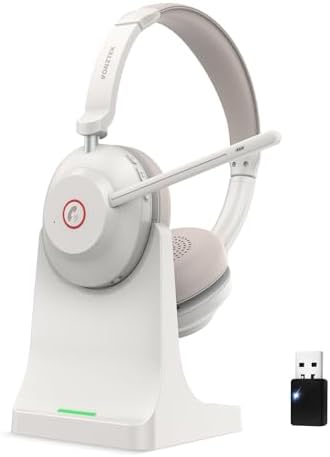 Amazon.com: N newline Wireless Headsets with Mic, 5.1 Bluetooth Headset ...