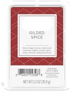 Amazon.com: Gilded Spice Scented Wax Melts, 2.5 oz Gilded Spice Scented ...