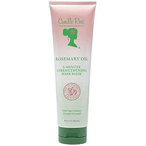 Amazon.com: Camille Rose Rosemary Oil 5-Minute Deep Strengthening Hair Mask and Conditioner ...