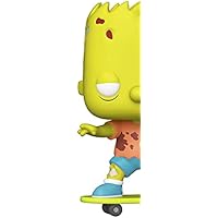 Amazon.com: Funko Pop! Animation: Simpsons - Zombie Bart, Multicolor, 3 ...