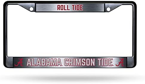 Amazon.com: Alabama Roll Tide NCAA SEC Premium Zinc Alloy License Plate ...