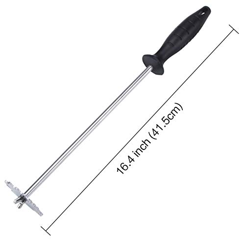 MSY BIGSUNNY Good Grip Stainless Steel Grill Scraper for BBQ Grate and ...