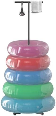 Amazon.com: Mondazie Pool Float Holder Storage Rack, 22’’ x 63.7 ...