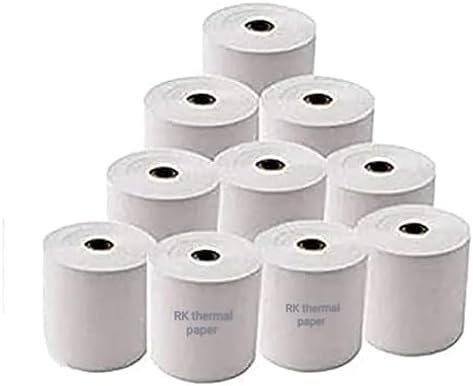 REVALS Rk Thermal Paper Rolls 3 Inch 80Mm (Width) X 50 Meter (Length ...
