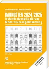 Baukosten 2024 - 2025 - Band 1 - Altbau - Instandsetzung, Sanierung ...
