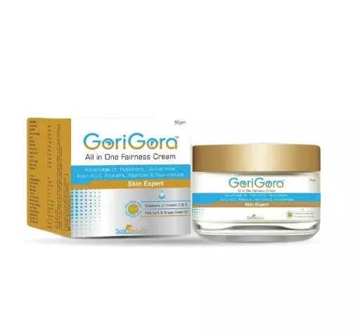 Gori gora Skin Brightening Cream for Pigmentation & Dark Spots Cream Cojic Acid Vitamin C ...
