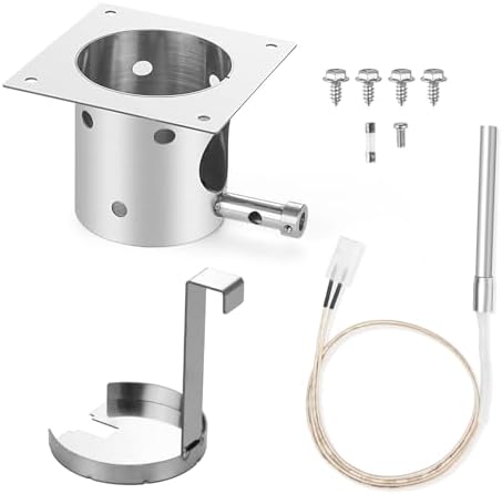 Amazon.com : Stainless Steel Fire Burn Pot and Hot Rod Ignitor Kit for ...