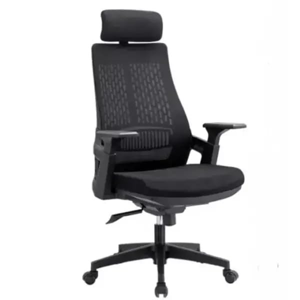 KRISHTHA Office Chair with Adjustable Armrests, Lumbar Support ...