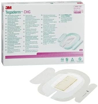 3 M Tegaderm I.V. Advanced Securement Dressing 1683, 6.5 cm x 7 cm ...