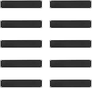 10 Pack 4U Server Rack Blank Panel Plate Filler : Amazon.co.uk ...