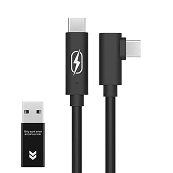 MARSDOCK 10FT VR Link for Oculus Quest, USB C to C Cable with Adapter ...