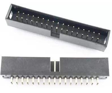 34 PIN FEMALE BOX HEADER STRAIGHT CONNECTOR (PACK OF 2) : Amazon.in ...