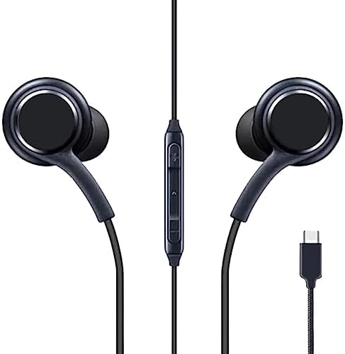 Fone de Ouvido USB Tipo-C com Microfone Integrado - Isolamento de Ruído ...