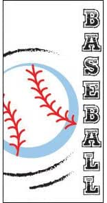 Amazon.com: Creative Converting Baseball Swankies (10ct) : Toys & Games