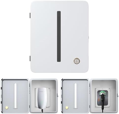Amazon.com: VEVOR Tesla Charging Station Enclosure, 28''x20''x10 ...