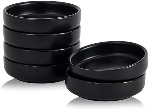 Swuut Ceramic Soy Sauce Dish,3.5 Inch Dipping Bowls Side Dishes Set of ...