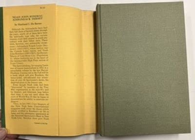 Noah John Rondeau, Adirondack Hermit (1st Edition): Maitland C. De ...