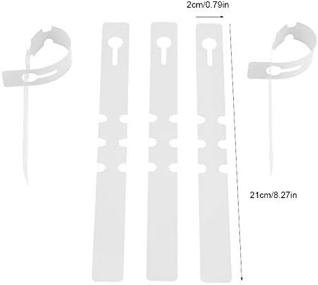 Plastic Plant Tree Tags Marker Pack of 100 Wrap Around Hanging Nursery ...