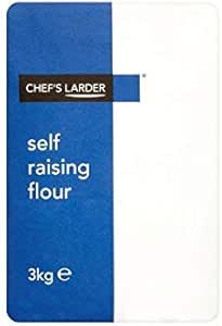 Amazon.com: ( 3kg Pack ) Chef's Larder Self Raising Flour 3kg : Grocery ...