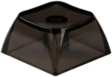 Amazon.com: Elacgap Blank Crystal Transparent Black Keycaps PC Material ...