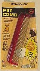 Amazon.com: PSI UNTANGLER COMB 5 INCH : Pet Supplies