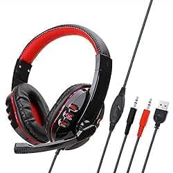 K9 3.5mm Wired Gaming Headset Removable Cat Ears Headphones Noise ...