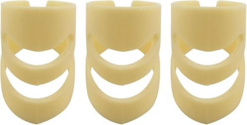 Amazon.com: 3 Pcs Yellow Electric Acoustic Guitar Ukulele Index Finger ...