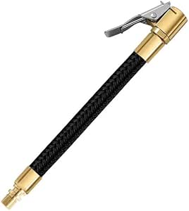 Tire Inflator Extension Tube Tyre Pump Quick Inflation Chuck Adapter ...