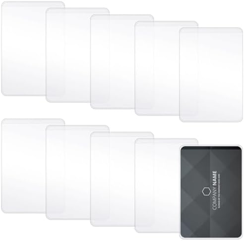 10PCS Plastic Credit Card Sleeves Medicare Card Holder Protector ...