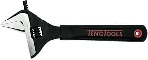 Teng Tools 10 Inch Industrial Wide Jaw Opening Adjustable Wrench With ...