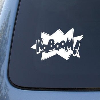 Amazon.com: KaBoom - Explosion - Car, Truck, Notebook, Vinyl Decal ...