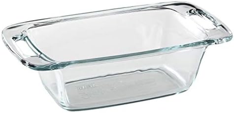Amazon.com: Pyrex 1.5-Quart Clear Basics Glass Loaf Pan (Set of 2 ...