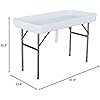Amazon.com: Modern Home Premium Folding Ice Table with Drain – 4ft ...