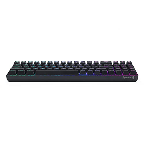 Redragon K627 Pro Teclado mecánico para juegos RGB LED retroilum