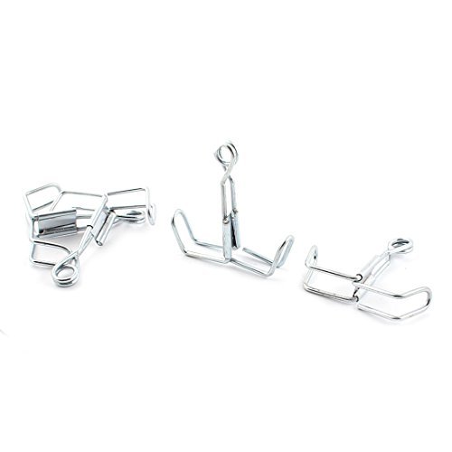 4 Pcs Metal Spring Pinchcock Tube Clamp Clip for Lab Flexible Pipe ...