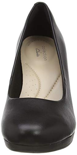 Clarks Reliance Footwear Private Limited Ambyr Joy Black Leather: Buy ...