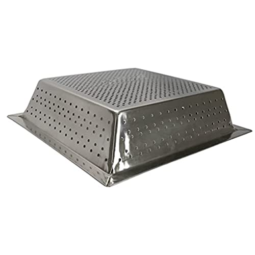 Snapklik.com : 10 X 10 X 3 Stainless Steel Floor Sink Basket- Square ...