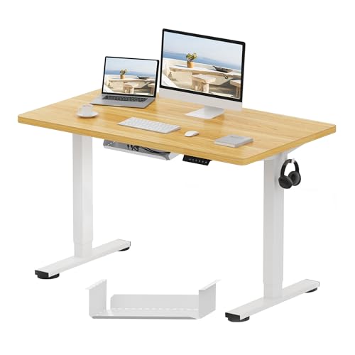 FlexiSpot E1 Plus ONE PIECE Electric Standing Desk Height Adjustable ...