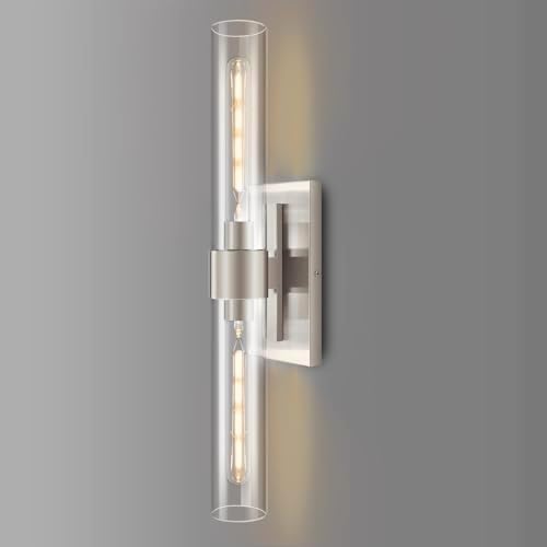 Edwarmlux 2-Light Bathroom Vanity Light Fixtures, 23" Indoor Wall ...