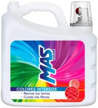 Henkel - MAS Detergente liquido MAS Color 10 lt : Amazon.com.mx: Salud ...