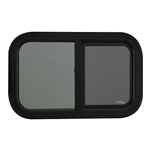 RecPro RV Window | 24" W x 15" H | Teardrop Horizontal Slide | RV ...
