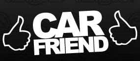 Car friend decal sticker / inbetweeners : Amazon.co.uk: Automotive