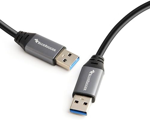 Cable Matters USB 3.0 Data Transfer Cable PC to PC for Windows and Mac ...