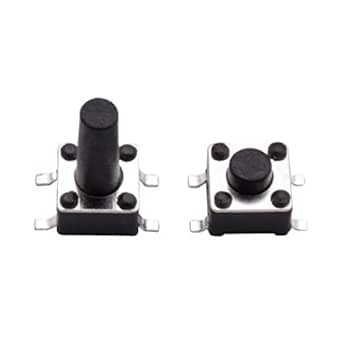 50pcs 4.5 * 4.5 * 4/5/6/7/8/9/10/12mm Momentary Tactile Tact Push ...