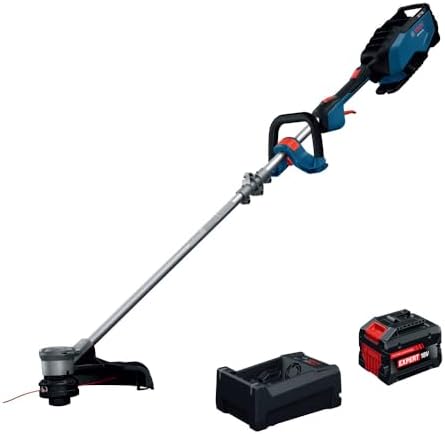 Amazon.com : BOSCH GRT18V-40N18X 18V String Trimmer Kit with 8.0Ah High ...